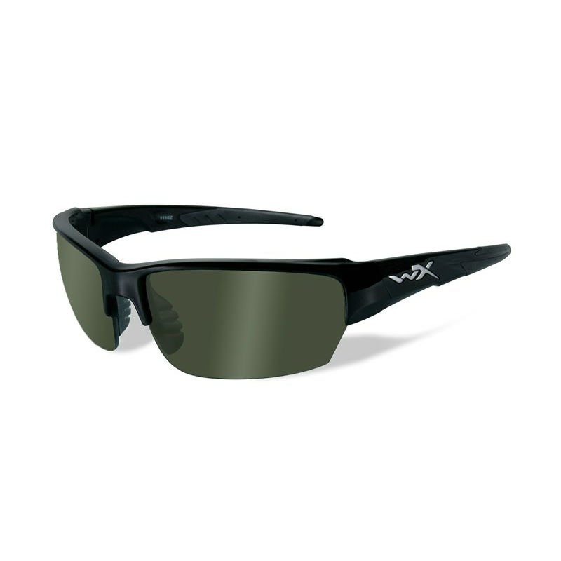 Wiley X Saint Solbriller - Polarized Green - Gloss Black
